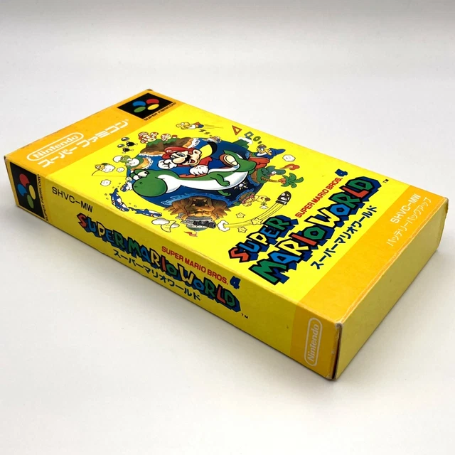 SUPER MARIO WORLD Super Mario Bros.4 1990 Famicom SFC SNES Action £30. ...