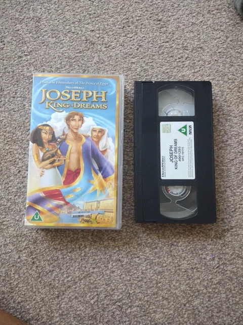 JOSEPH KING OF Dreams VHS - DreamWorks £5.61 - PicClick UK