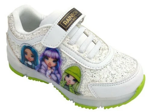 ZAPATOS RAINBOW HIGH Con Luces Blanco Números Desde 25 Al 32 Novedad ...