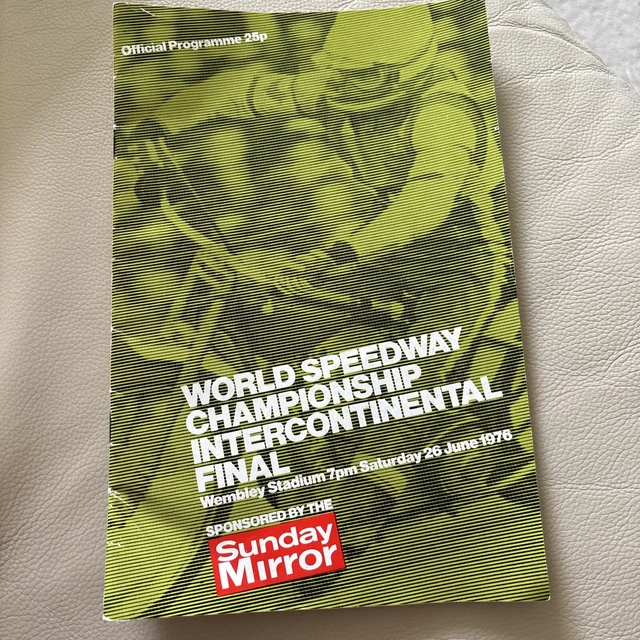 1976 WORLD SPEEDWAY Championship Intercontinental Final. Wembley ...