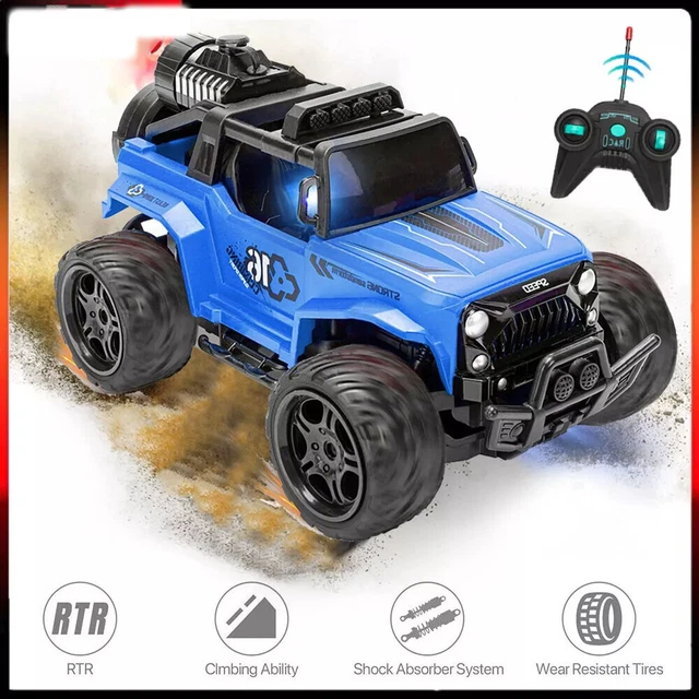 NEW REMOTE CONTROL Car 1:16 Spray Function Red Light Toy Car Gift For ...