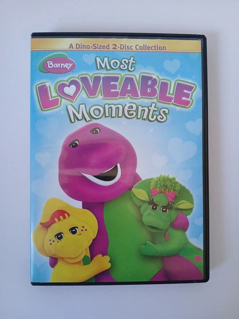 BARNEY MOST LOVEABLE Moments (DVD) - 2 Disc Collection $12.50 - PicClick CA