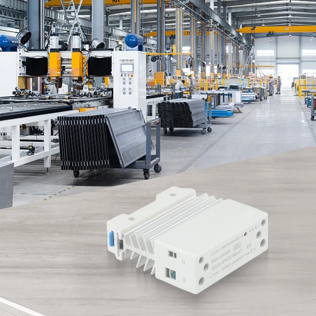 INTEGRATED RAIL SOLID State Relay 40A DC Control AC Single Phase Small ...