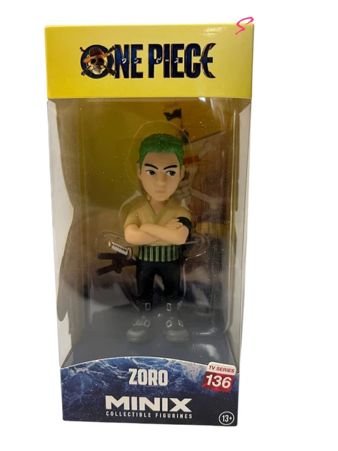 MINIX ONE PIECE Roronoa Zoro Coleccionable Figura Serie De TV #136 ...