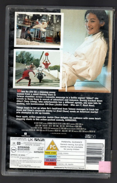 GORGEOUS JACKIE CHAN Shu Qi Tony Leung Chiu-wai Big Box VHS £6.99 ...