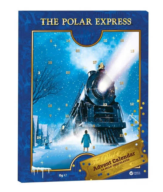 THE POLAR EXPRESS Milk Chocolate Advent Calendar £8.65 - PicClick UK