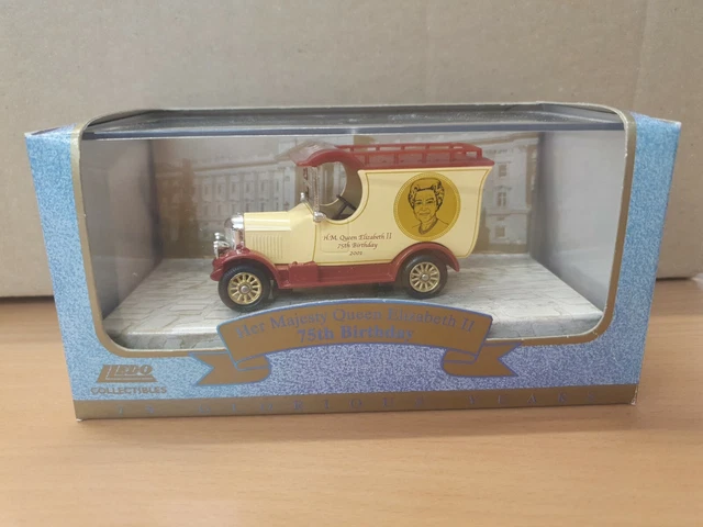 LLEDO DAYS GONE DG050041 Bullnose Morris Van-Queen Elizabeth II 75th ...