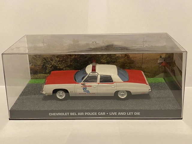 CHEVROLET BEL AIR POLICE CAR 007 James Bond Collection Model - LIVE AND ...