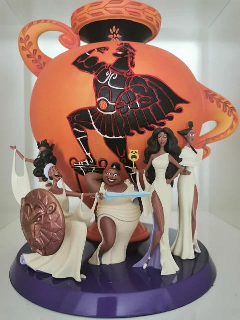 FIGURINE DISNEY BIG fig Hercule Muses D23 Figure Hercules Jarre ...