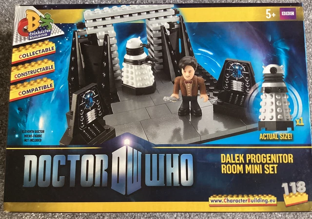 DOCTOR WHO CHARACTER Building Dalek Progenitor Room Mini Set. Rare ...
