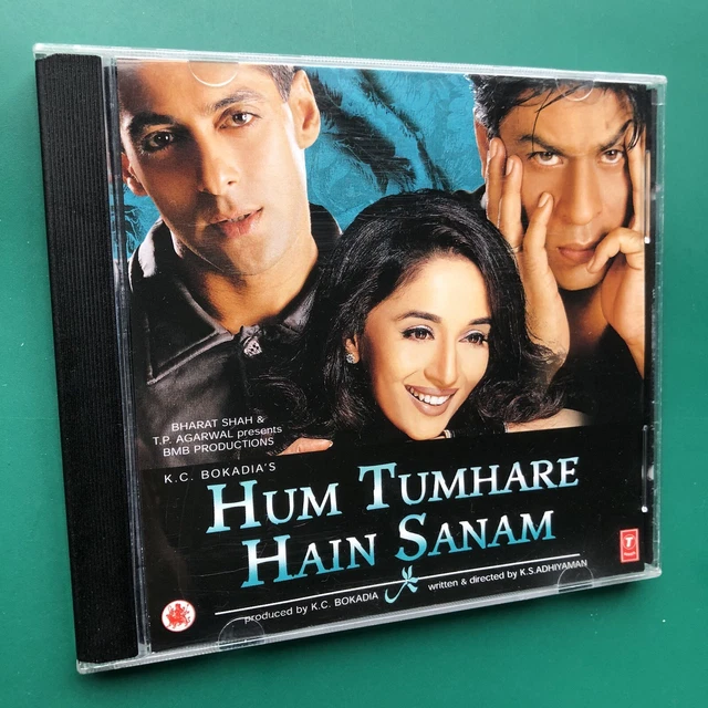 HUM TUMHARE HAIN SANAM Bollywood Film Soundtrack OST CD Madhuri Dixit ...