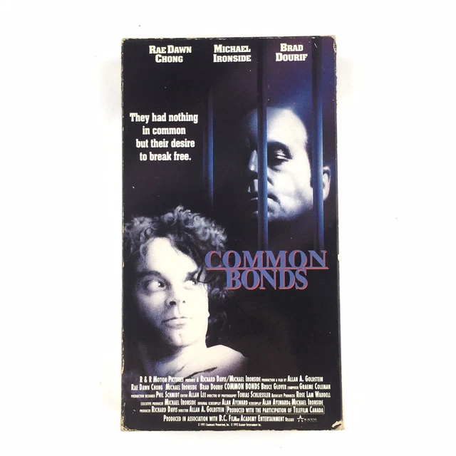 COMMON BONDS VHS Tape 1992 Rated R Crime Drama Rae Dawn Chong Michael ...