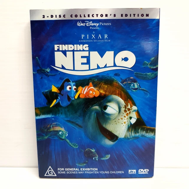 FINDING NEMO DVD 2 Disc Collector's Edition Region 4 PAL Disney Pixar ...