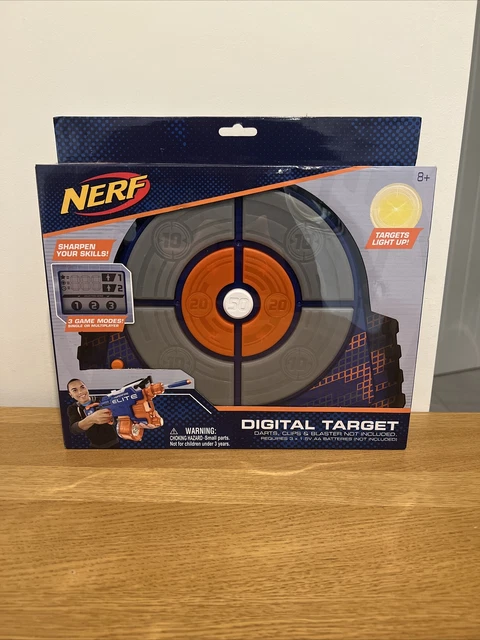 NERF ELITE DIGITAL Target (darts clip & blaster NOT included) £12.99 ...