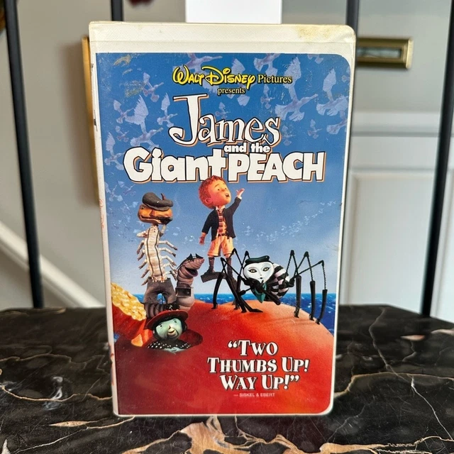 * JAMES AND the Giant Peach VHS Tape - Walt Disney Home Video - 1996 ...