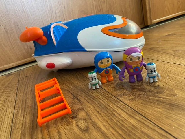 CBEEBIES MATTEL GO Jetters Jetpad Headqtrs Lights Sounds, Kyan + Xuli ...