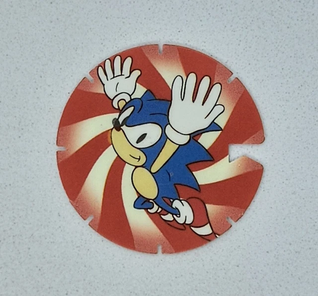 POG VOLANT SONIC 12 BN TROC'S Pogs Kini Kinis Slammers Caps Flip Tazos ...