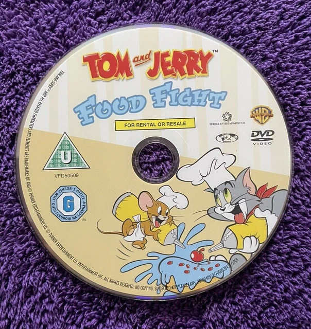 TOM AND JERRY'S Food Fight - DVD Disc Only - (2011) Daws Butler - Free ...