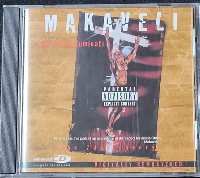 2PAC MAKAVELI DON Killuminati The 7 Day Theory CD Remastered Enhanced £ ...