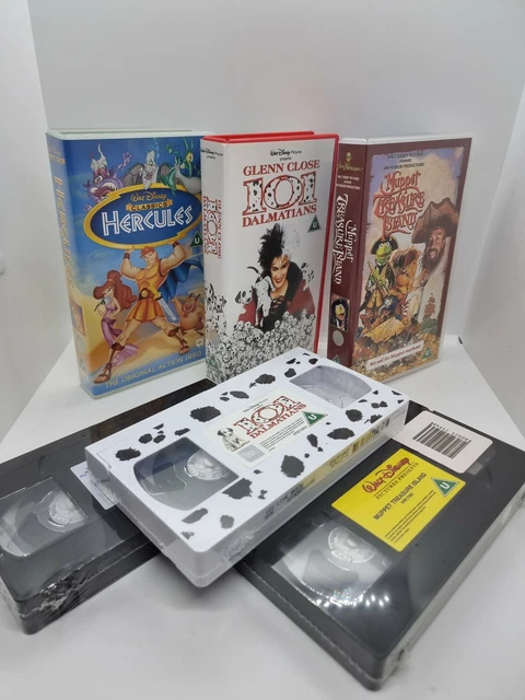 MUPPET TREASURE ISLAND 101 Dalmatiens Hercules VHS Disney SCELLÉ. EUR ...