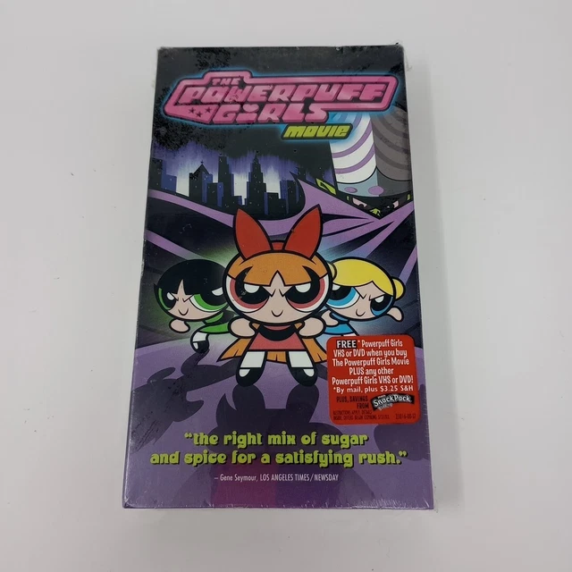 The Powerpuff Girls Movie Cartoon Network 2002 New Sealed Vhs Bonus Dexters Lab 2999 Picclick