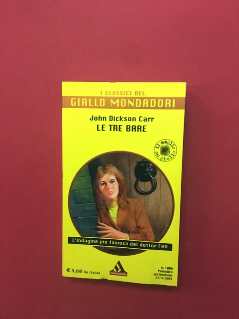 LE TRE BARE-DI John Dickson Carr-libro Mondadori 2004-I Classici del ...