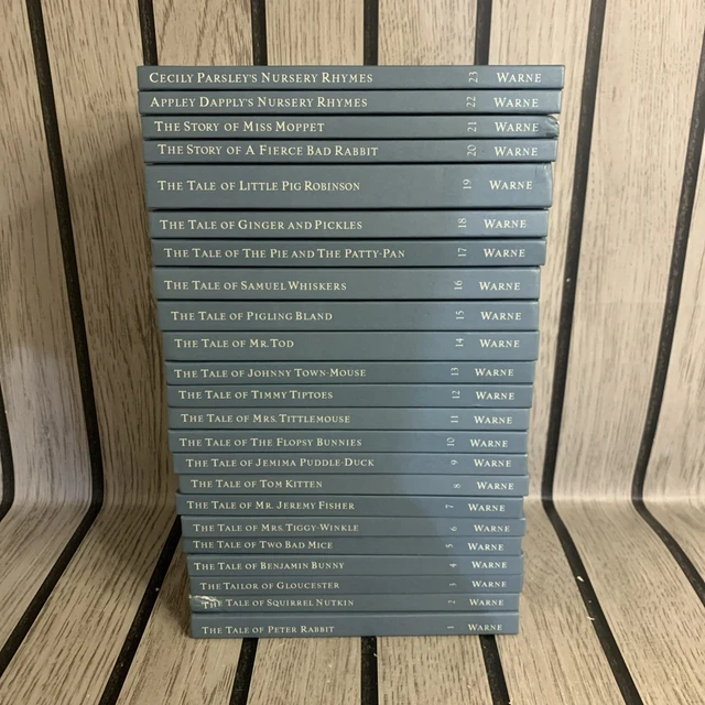 BEATRIX POTTER THE Complete Collection of Original Tales 1-23 Peter ...