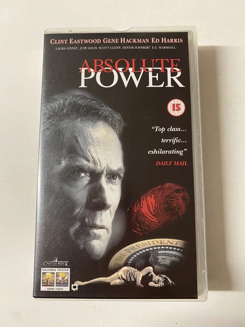 ABSOLUTE POWER (VHS) Clint Eastwood Gene Hackman Ed Harris Lennie ... ABSOLUTE POWER (VHS) Clint Eastwood Gene Hackman Ed Harris Lennie ...