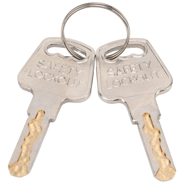 EMERGENCY STOP BUTTON Firm Locking Safety Padlock Temperature ...