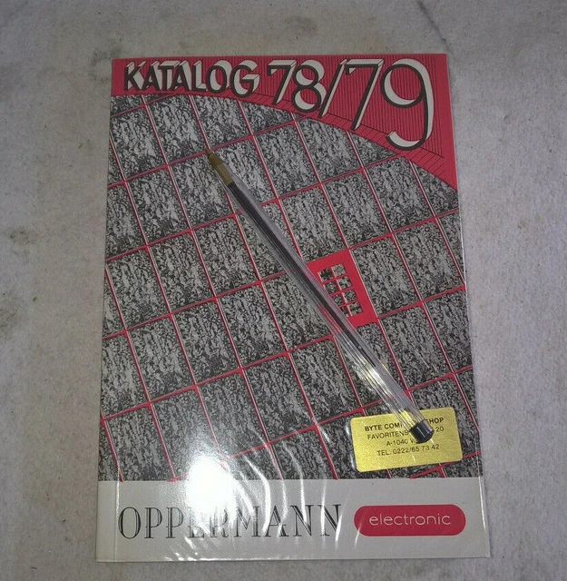 OPPERMANN ELECTRONIC KATALOG 1979 Catalog elektronische Bauteile 70er ...