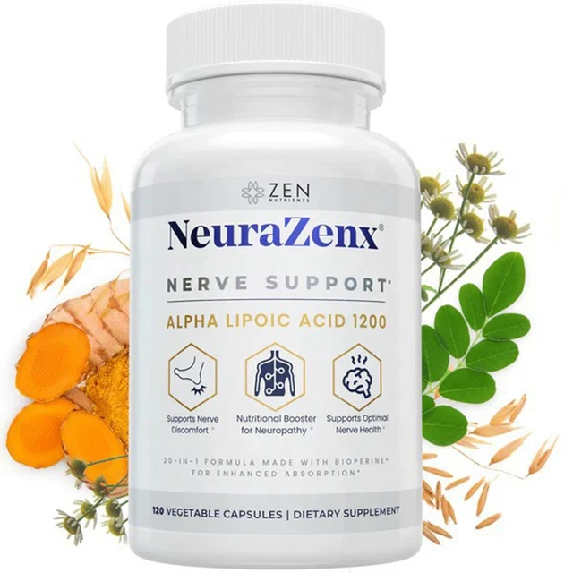 Zen Neurazenx Nerve Support For Peripheral Neuropathy Relief Supplement 9025