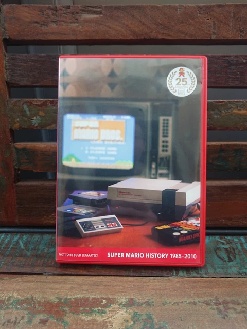 SUPER MARIO HISTORY 1985-2010 - CD Audio Disc + Booklet - 25th ...