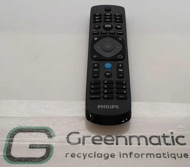TELECOMMANDE D'ORIGINE POUR Televiseur Philips EUR 9,95 - PicClick FR