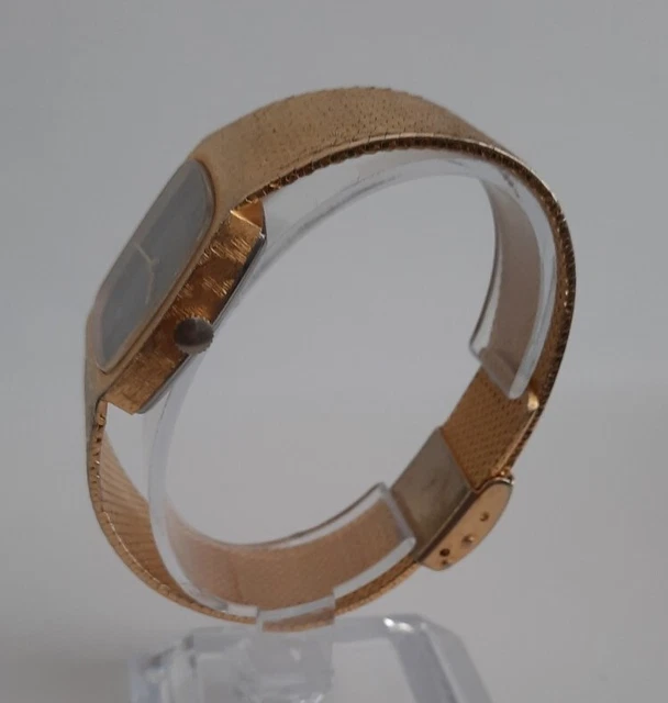 VINTAGE SANTIMA DE Luxe Mens 17 Jewel Mechanical Dress Watch-Swiss Made ...