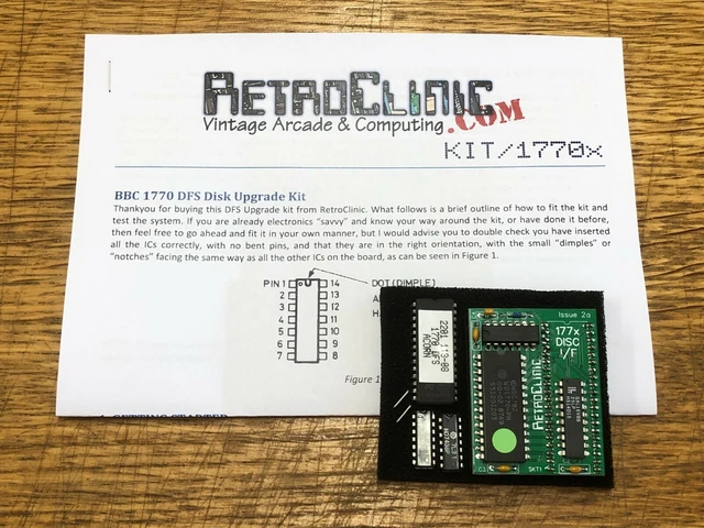 ACORN BBC MODEL B 1770 Disk Interface Kit & Install Guide - Ideal For Gotek £37.95 - PicClick UK