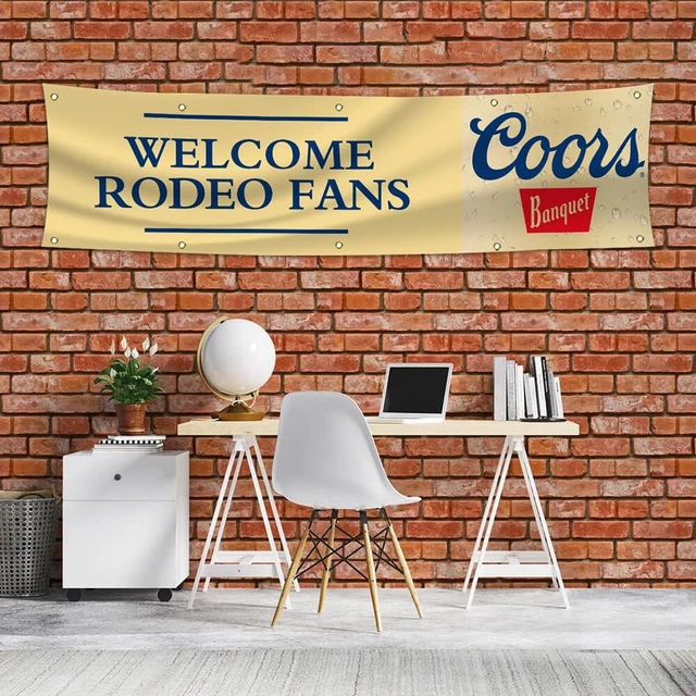 COORS BANQUET BEER Flag 2X8 Feet Banner for Indoor and Outdoor ...