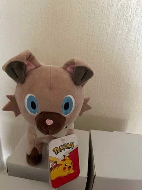 POKEMON ROCKRUFF PLUSH Soft Toy 8 Inch Official New £13.50 - PicClick UK