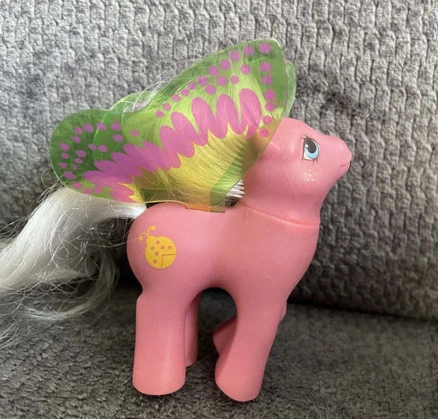 MY LITTLE PONY G1 Summer wing Lady Flutter Hasbro Vintage 1988 With ...