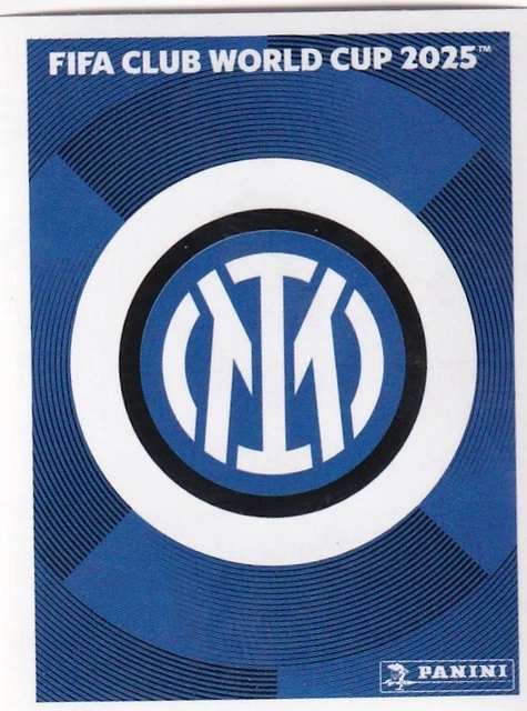 PANINI 2025 FIFA Club World Cup 25 Sticker No. 317 FC INTERNATIONALE ...
