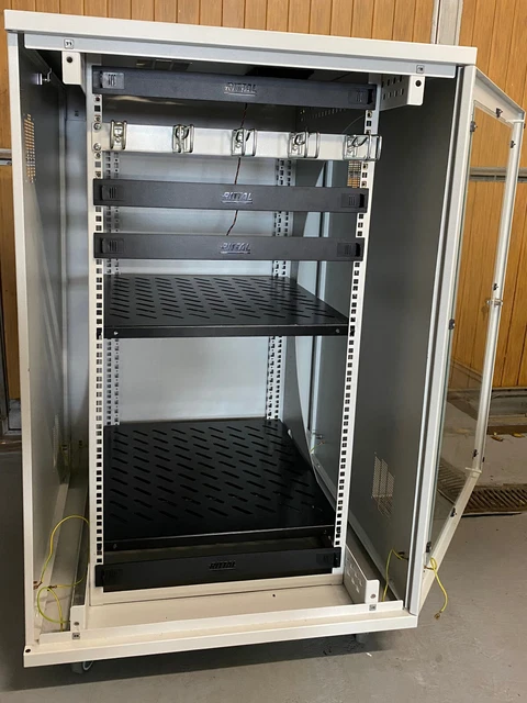 RACK, RITTAL 19 Zoll, IT-Gehäuse, Server-, Netzwerkschrank, 21 HE EUR ...