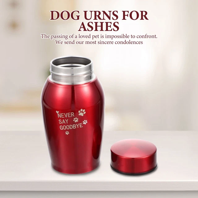 PET BONE ASH Container Cat Ashes Storage Box Dog Memorial Cremation Urn ...