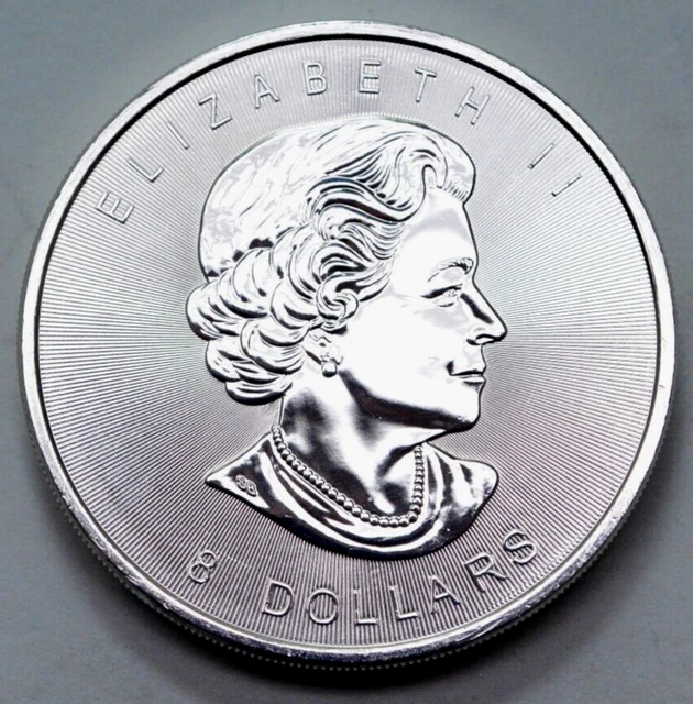 2015 1 1/2OZ 1.5 Oz Silver Coin $8 Dollar Canadian Silver Polar Bear ...