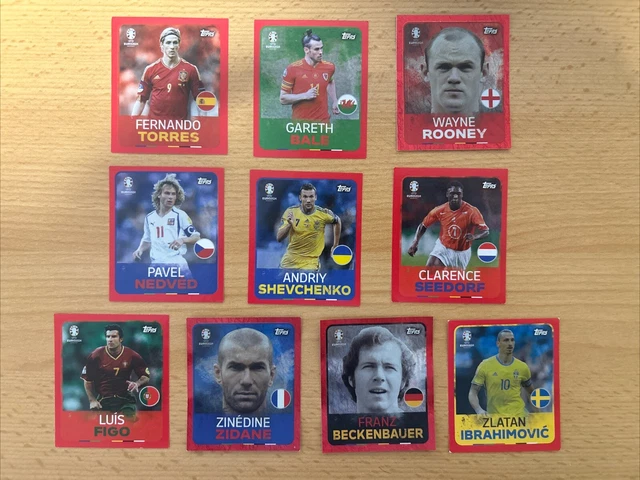 TOPPS UEFA EURO 2024 - SET COMPLET - Swiss Edition - Legends Stickers ...