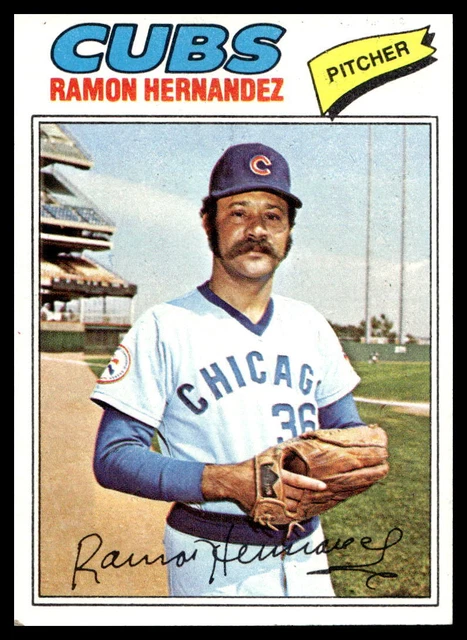 1977 TOPPS #468 Ramon Hernandez Chicago Cubs EX-EX-EXMINT EUR 2,70 ...