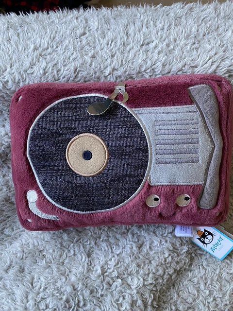 JELLYCAT WIZZI RECORD Player with Rare Silver Note Still Attached BNWT ...