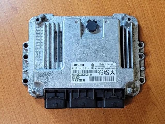 ORIGINAL BOSCH EDC16 Peugeot Citroen ecu engine - 0281012619 9653958980 ...