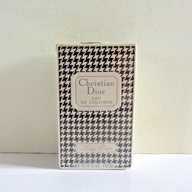 VINTAGE C.70S CHRISTIAN Dior MISS DIOR Eau de Cologne SPLASH - 112 cc ...