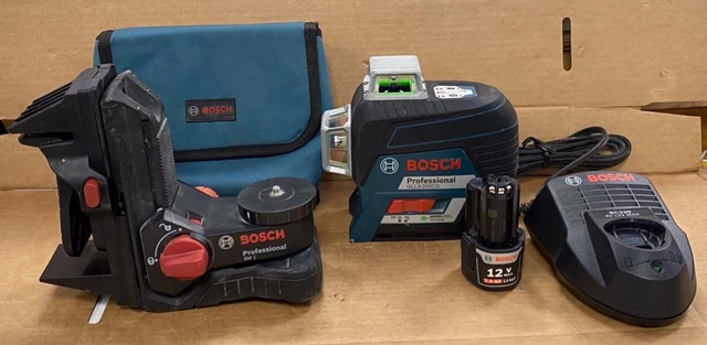BOSCH PROFESSIONAL GLL3-330CG 12V Green Beam Three-Plane Self-Leveling ...