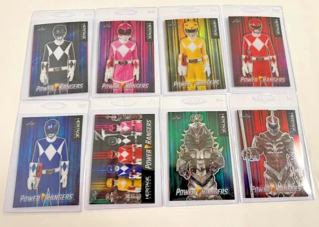 2024 NATIONAL NSCC Heritage Power Rangers 8 Card Promo Complete Set ...
