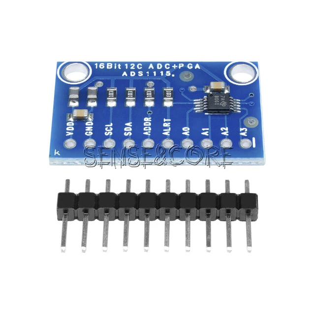 ADS1115 4 CHANNEL ADC Module with Pro Gain Amplifier for Arduino RPi H7 ...